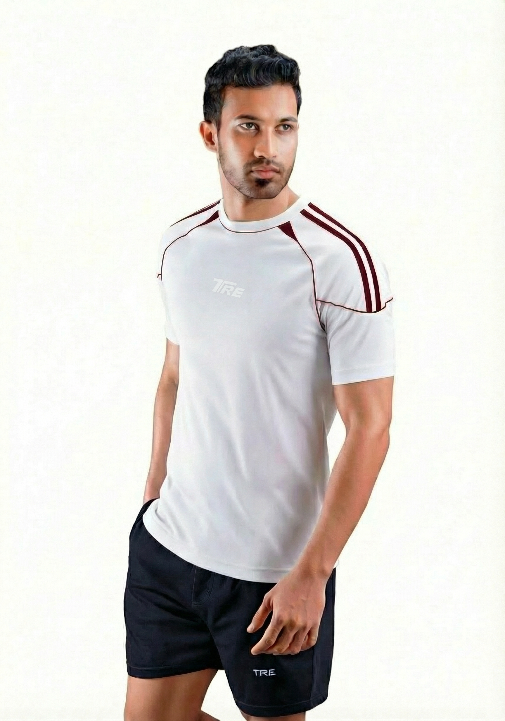 TRE Men’s Dri-Fit Sports T-Shirt for Gym & Training – Buy Trendy Online